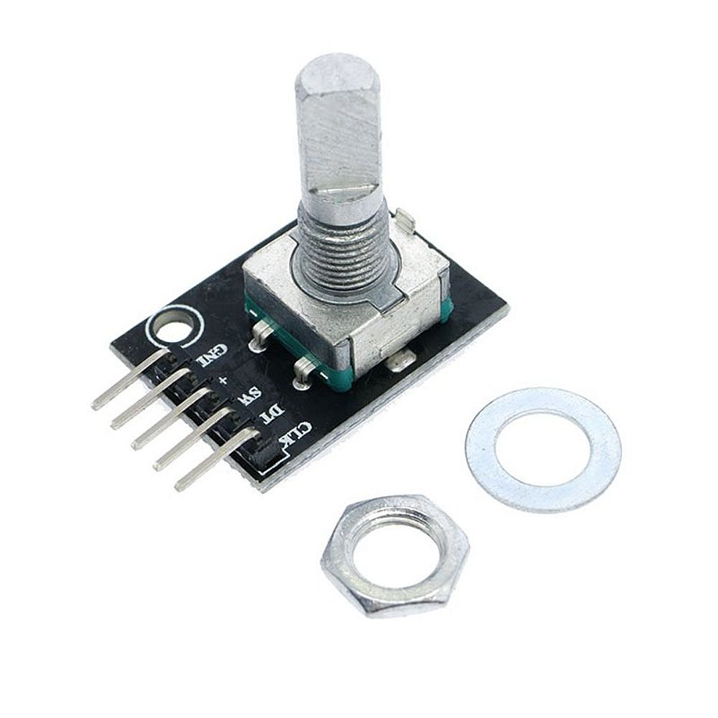 MODULO ENCODER ROTATIVO KY - 040 - RS Robótica