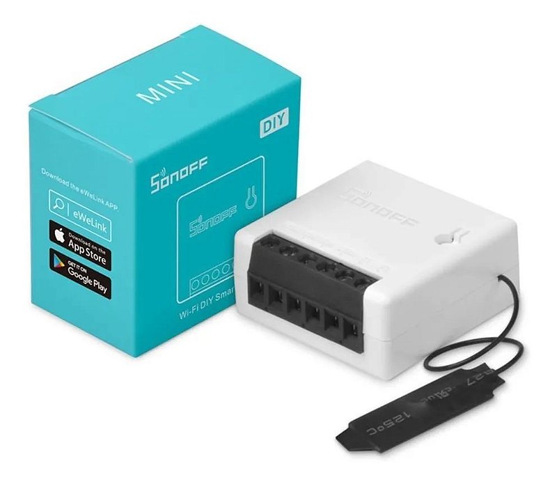 Sonoff Mini Interruptor Wi-fi Automacao Residencial - RS Robótica