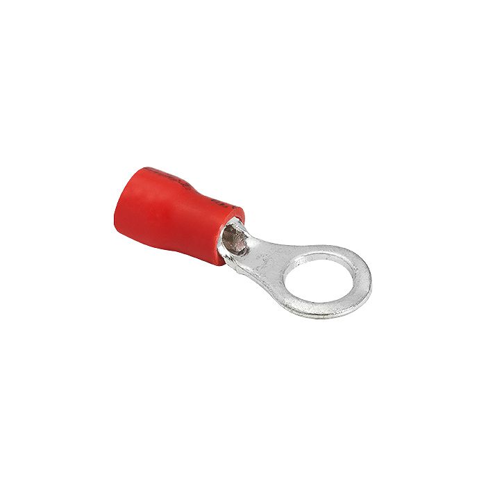 TERMINAL OLHAL ISOLADO 0,25 A 1,60MM VERMELHO - RS Robótica