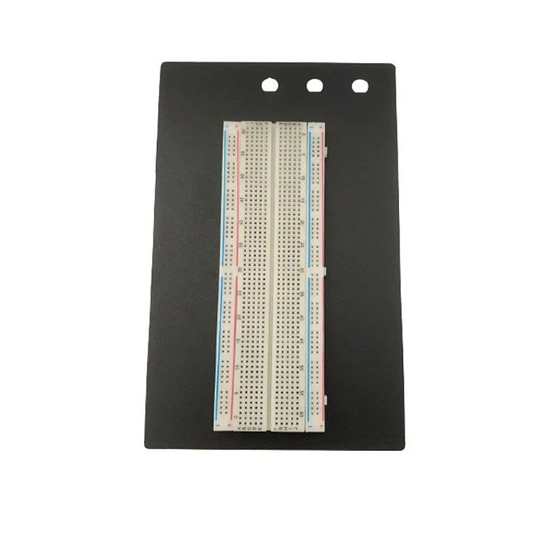 PROTOBOARD 830 PONTOS COM BASE METALICA - RS Robótica
