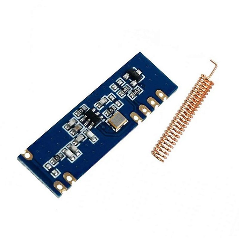 RECEPTOR 433MHZ + ANTENA STX882 - SUPER HETERÓDINO - RS Robótica