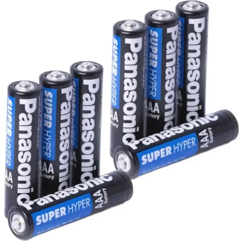 PILHA AAA SUPER HYPER - PANASONIC (CARTELA COM 8) - RS Robótica