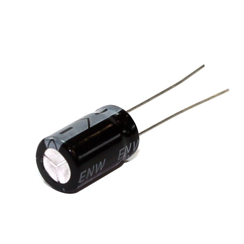 CAPACITOR ELETR. RADIAL 1000X16V - RS Robótica