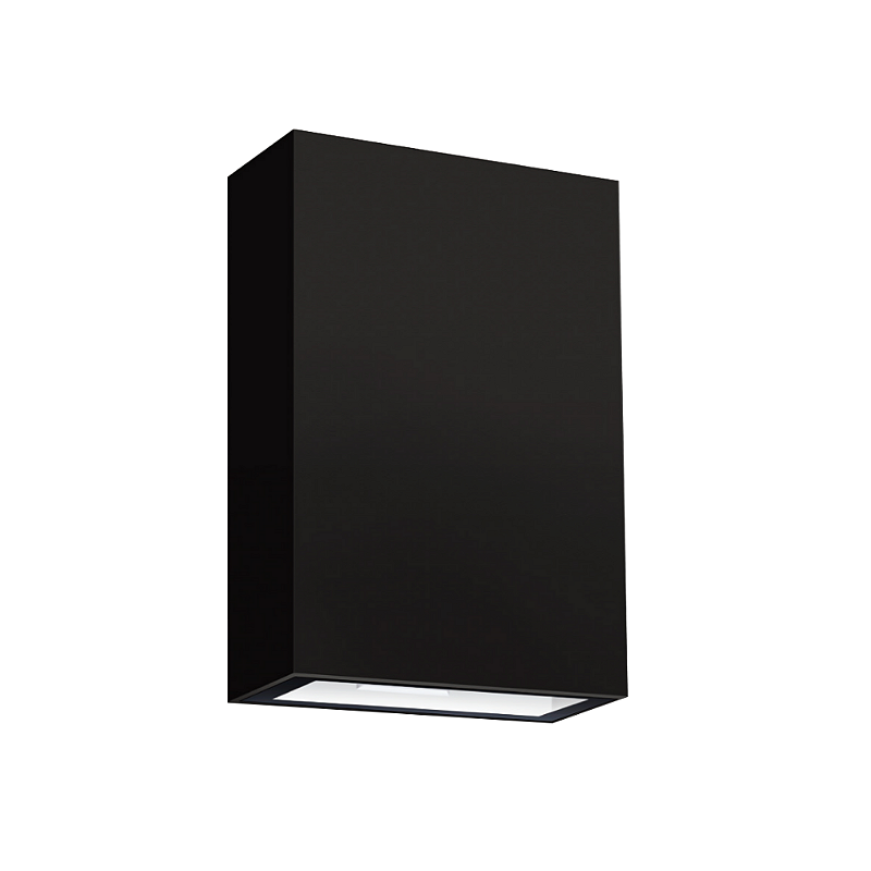 Arandela de facho duplo 4W 3000K Preto Delis DS9832 - Lina Materiais Elétricos