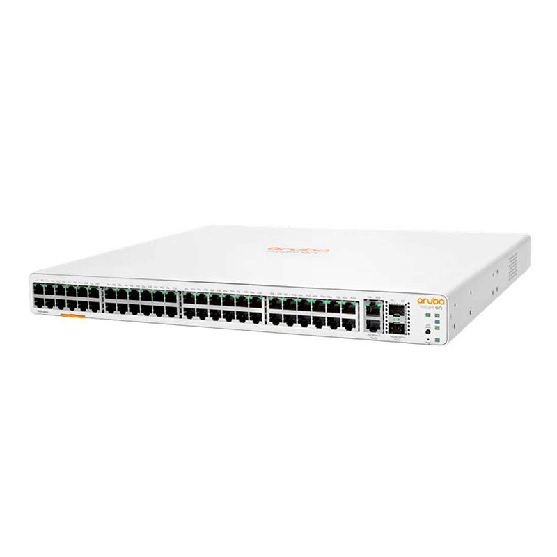 Switch Hp Aruba 48 Portas Gigabit 1960 48g 2xgt 2sfp+ Jl808a - Aztech ...