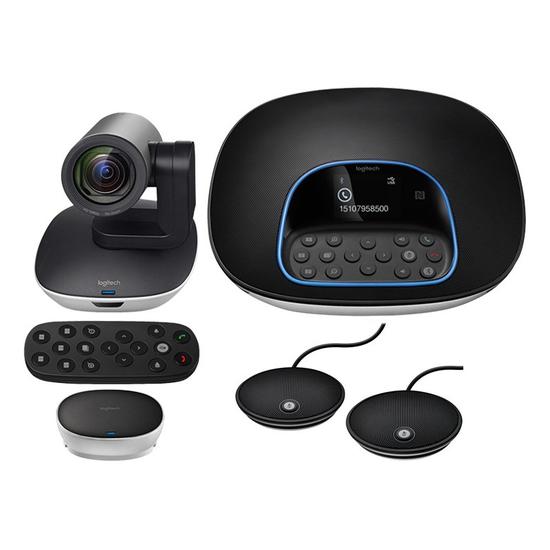 Câmera de Vídeo Conferência Logitech Group Full HD 960-001060 ...