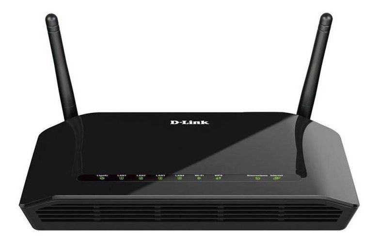 Modem Roteador D-link Wireless N 300mbps Adsl2+ Dsl-2740e - Aztech Hardware