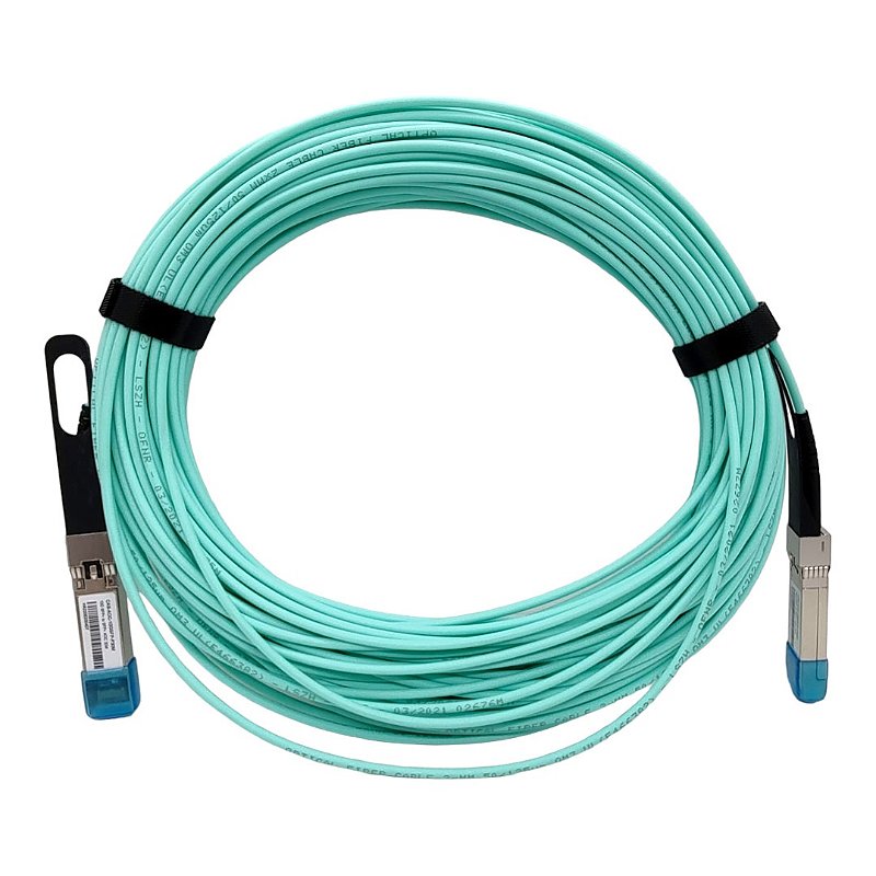 CABO ÓPTICO ATIVO 30M SFP+ 10G CABO-AOC-10GSFP-P30M - Aztech Hardware