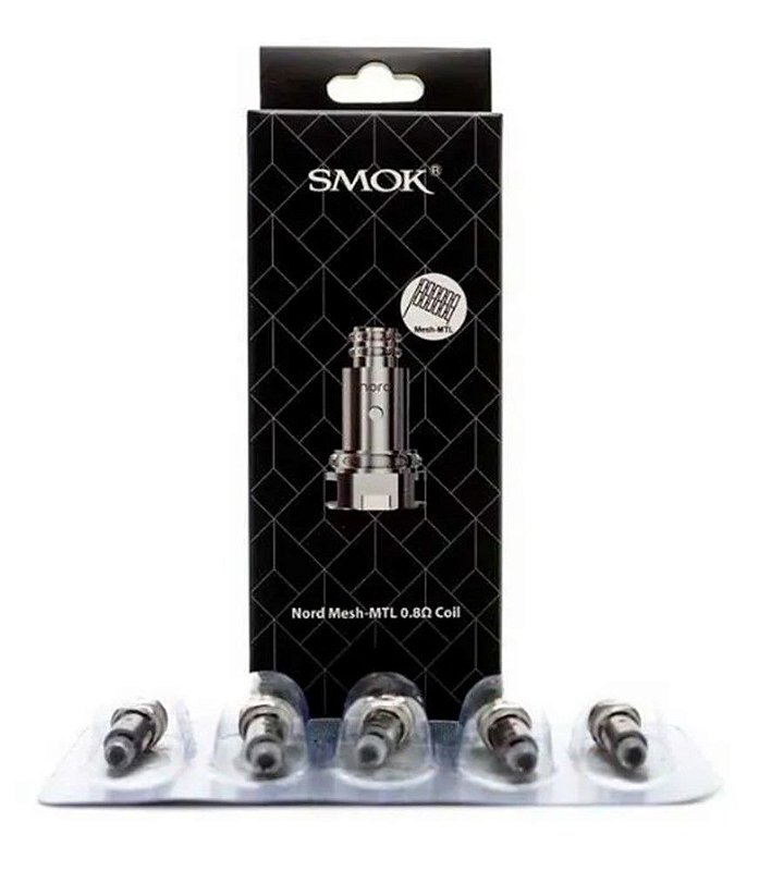 COIL SMOK NORD MESH MTL 0,8 UNIDADE - Asia tabacaria