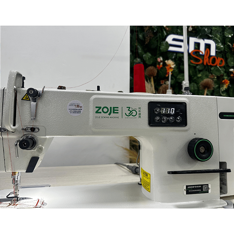 Máquina de Costura Zoje A6000P-D - Máquinas de Bordar e Máquinas de Costura | SM Shop
