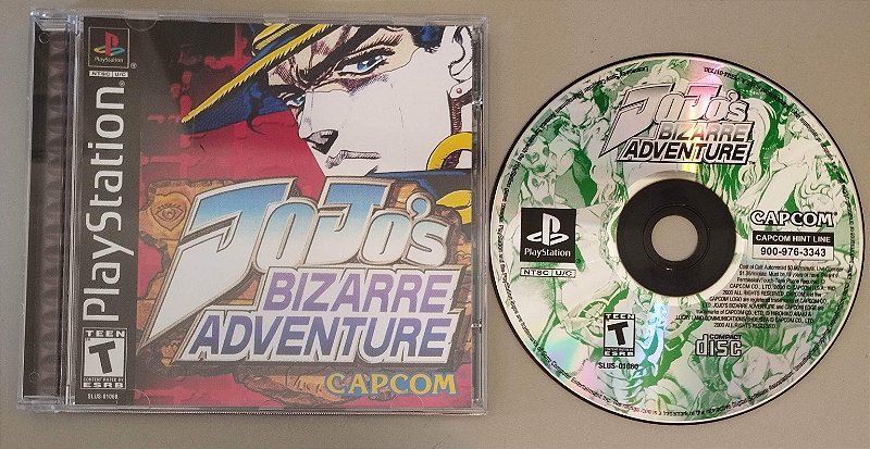 Ps1 - JoJo's Bizarre Adventure Jojo (MÍDIA PRETA) - USE GAMES - Loja ...