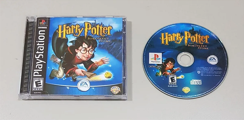 Ps1 - Harry Potter and the Sorcerer’s Stone Pedra Filosofal (MÍDIA ...