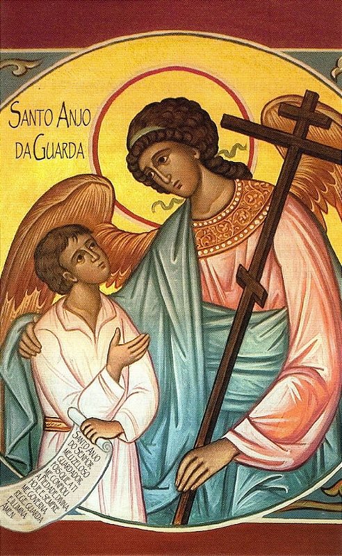 Ícone Santo Anjo da Guarda - Ícones Católicos e Presentes | Beraká Artigos