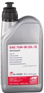 Febi Fluído Sintético 32590 75W90 API GL-5 BMW Ford Volvo VW Cambio ...