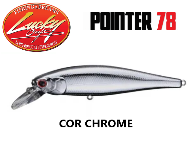 ISCA LUCKY CRAFT POINTER 78 SP - PPJ Pesca - Tudo Para Sua Pesca