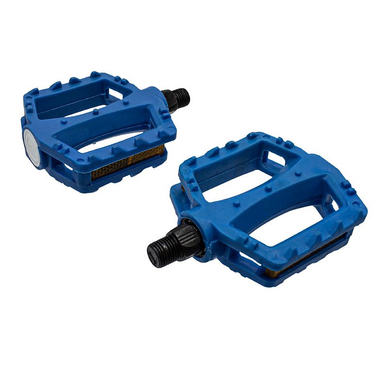 PEDAL MIRIM SUECO PLAT NYLON AZUL S/ESFERA - Ciclo Castro Bikes