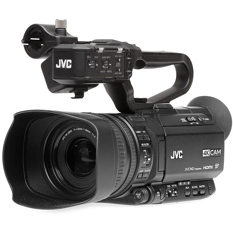 JVC GY-HM180 Ultra HD 4K com HD-SDI - Broadmedia
