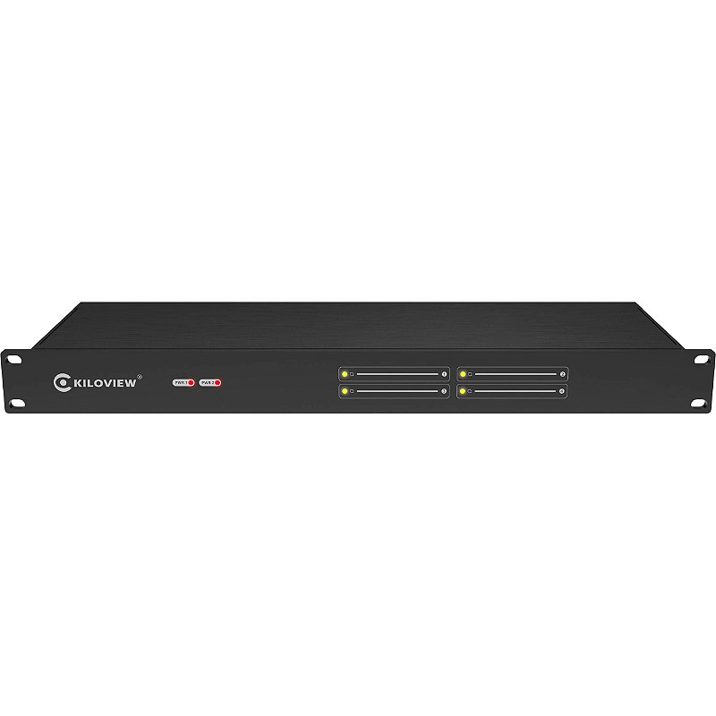 Kiloview 1U 4-Channel Redudant Power Rackmount Unit - Broadmedia