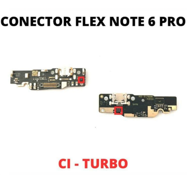 PLACA DE CARGA XIAOMI NOTE 6 PRO \ NOTE 6 - CITYCELL COMPONENTES