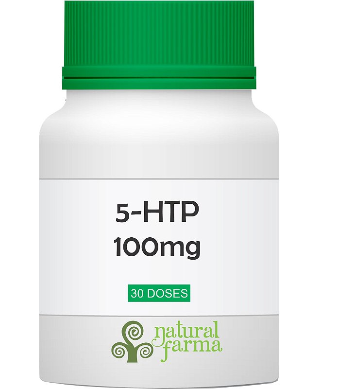 5-HTP 100MG C/60 CÁPSULAS - Natural Farma | Farmácia de Manipulação