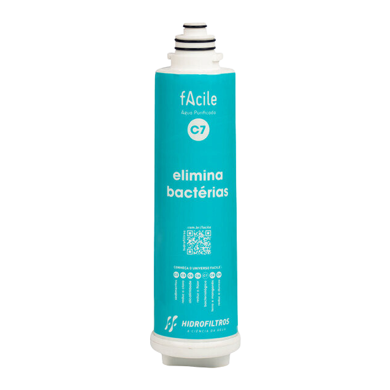 Filtro Refil Facile C7 para eliminar as Bactérias - Hidro Filtros ...
