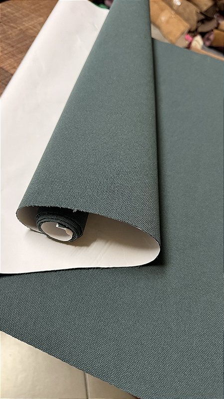 Tecido Versalhes verde auto colante - Adriana Dourado - Diva da costura