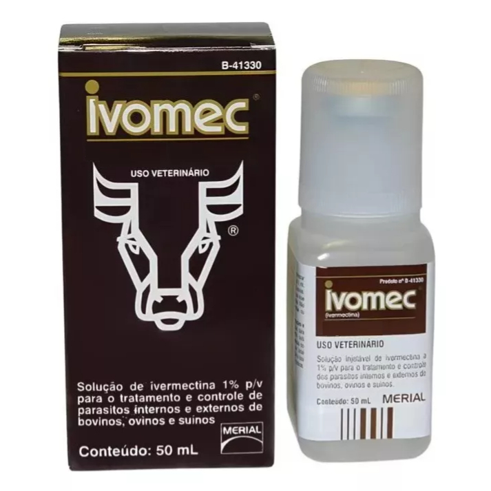Ivomec Injetável 50 ml | Ivermectina 1% - Sens Agropet - Comércio de produtos veterinários ...