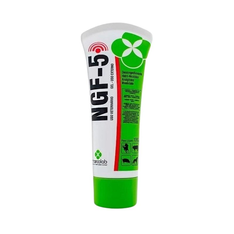 Ngf-5 Pomada 100g Anti Inflamatória Analgésica Veterinária - Sens ...