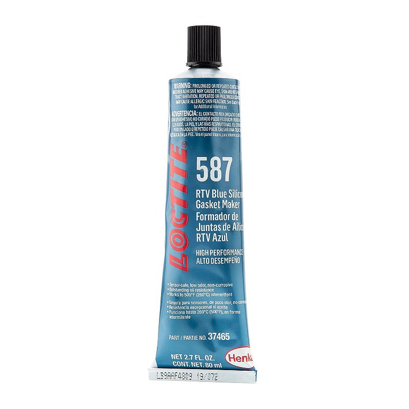 Loctite RTV 587™ Blue - 80ml (Ref.: 491983) - Limpeza de Superfícies