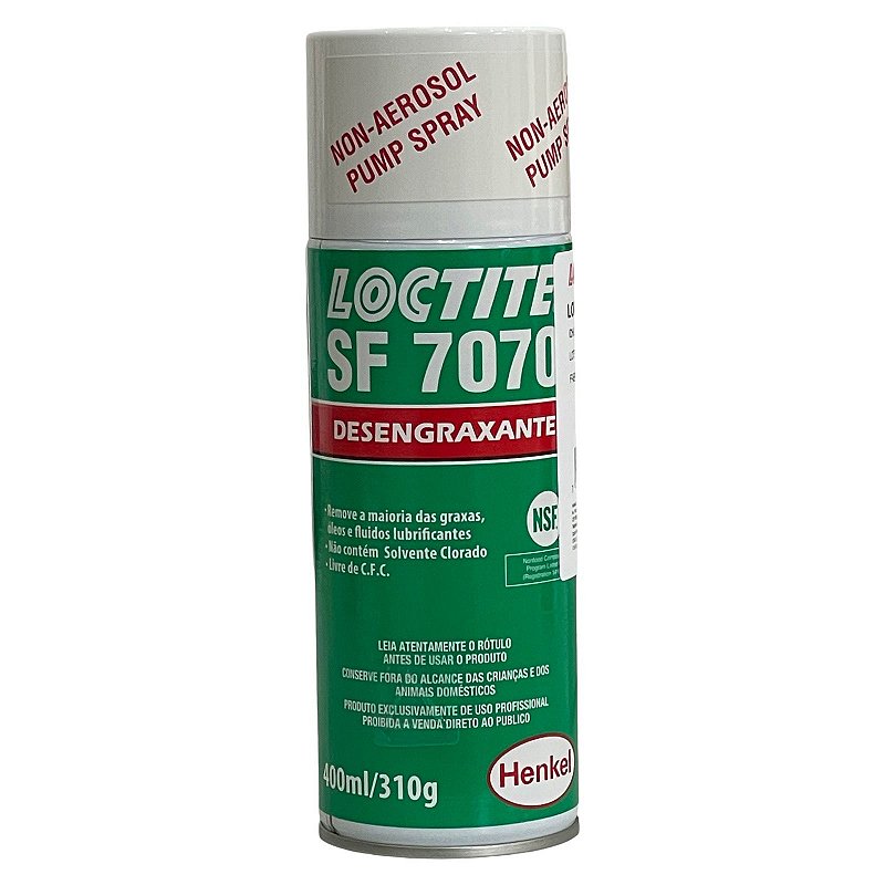 LOCTITE SF 7070 400ML (Ref.: 233554) - Limpeza de Superfícies