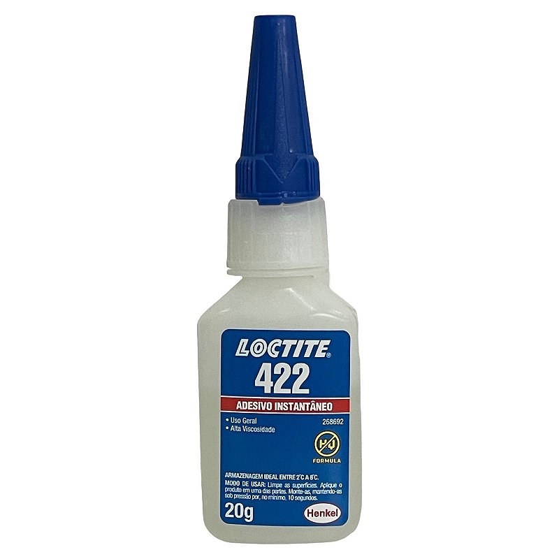 Loctite 422 20G (Ref.: 268692) - Limpeza de Superfícies