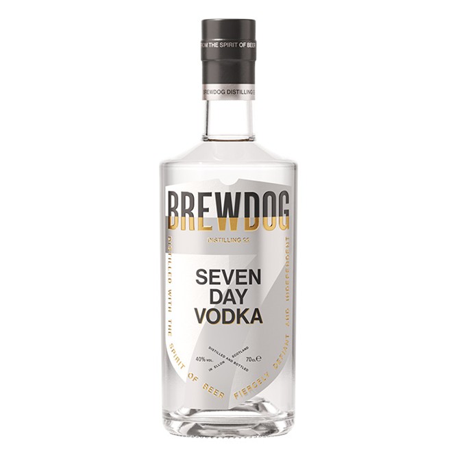 Vodka Brewdog Seven Day Original 700ml | Ultra Premium Escocesa ...
