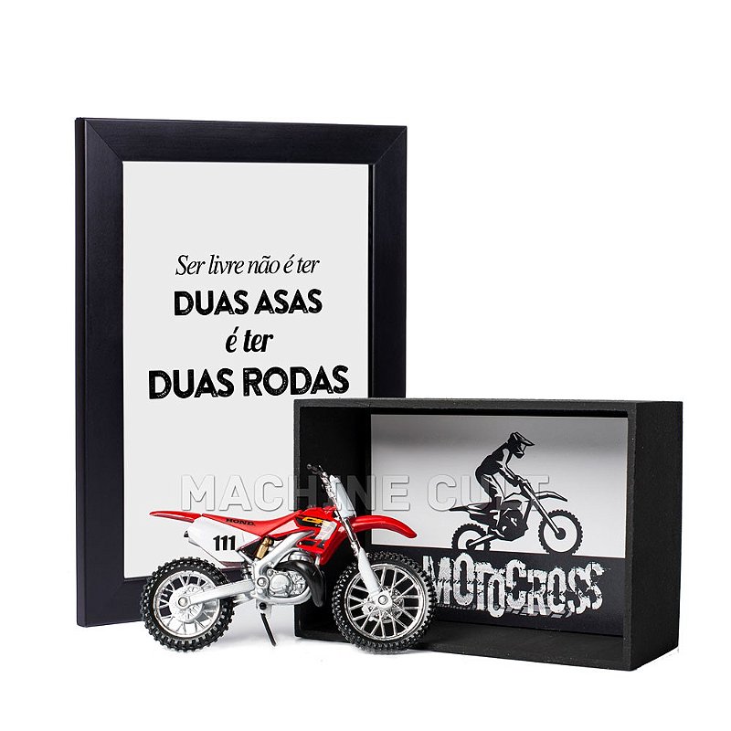 Miniatura Motocross Honda - Kit - Machine Cult | Miniaturas de Moto e ...