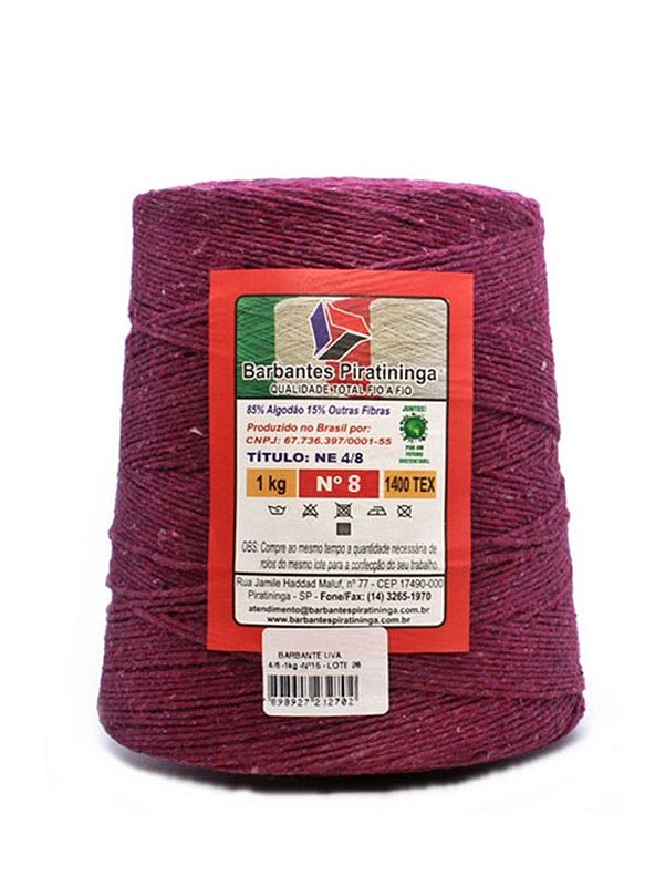 Barbante 1Kg - Carmenn barbantes e fios - Carmenn Barbantes e Fios