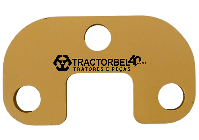 PLACA - 8W1749 - TRACTORBEL TRATORES
