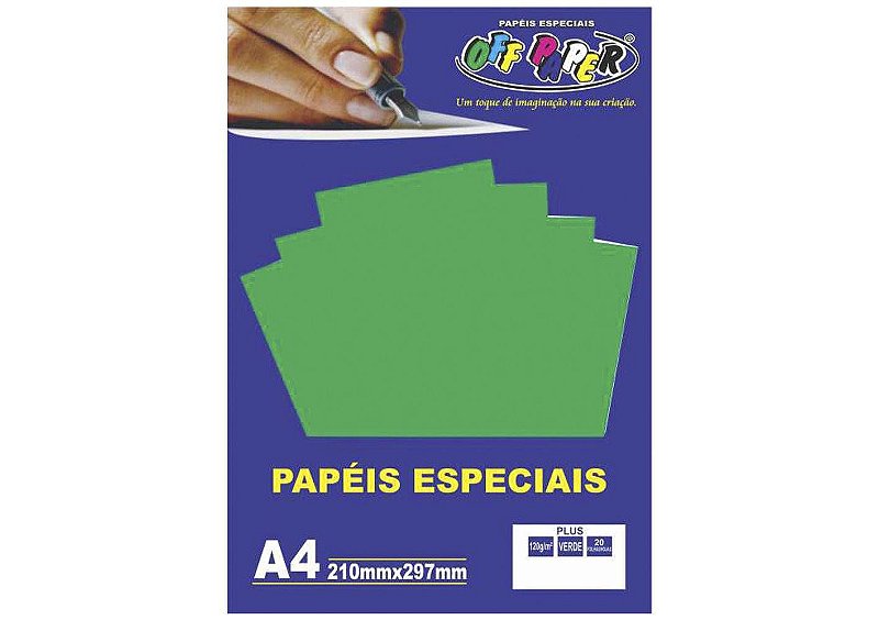 Papel Plus Verde A4 180g - Papelaria Virtual - A Sua Papelaria Online ...
