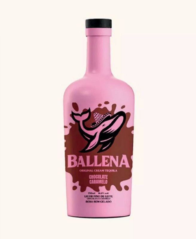 Licor Ballena Chocolate E Caramelo - 750 ml - Bebidas BH Delivery - ZapVendas (31) 9.7574-1007