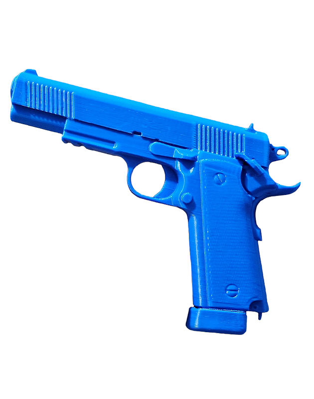 Blue Gun - IMBEL MD2 GC .380 - 3D Shoot