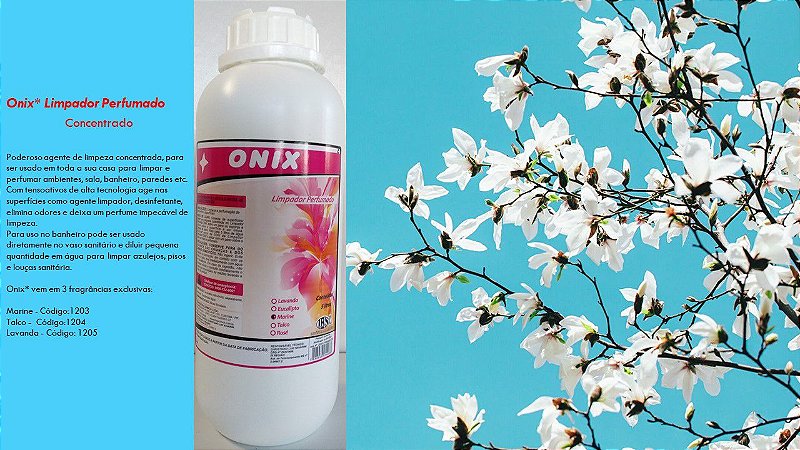 Onix Limpador Perfumado 1 lt "SUPER CONCENTRADO" - IBS - Produtos de ...