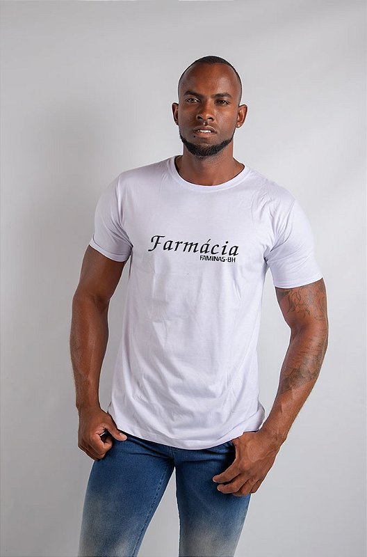 Camisa Farmácia Faminas Masculina - Veste CW: A Loja do estudante
