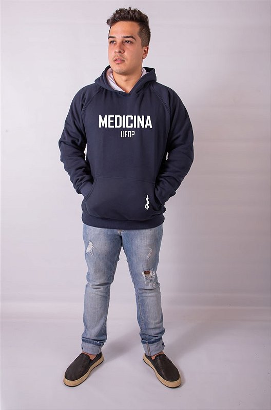 Moletom Medicina UFOP Masculino - Veste CW: A Loja do estudante