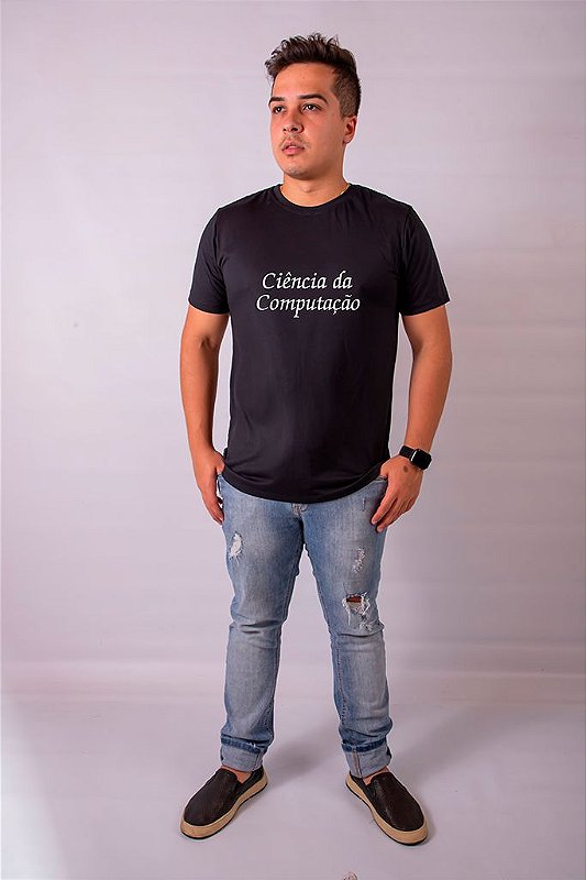 Camisa Ciência da Computação Masculina - Veste CW: A Loja do estudante