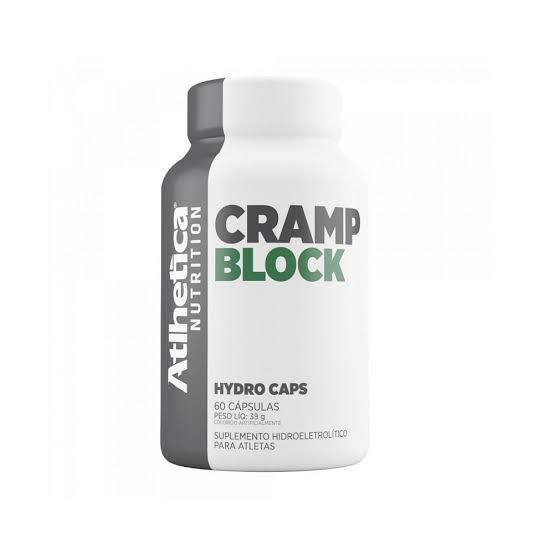 Cramp Block Hydro Caps - 60 cápsulas - Atlhetica Nutrition - Fortão ...
