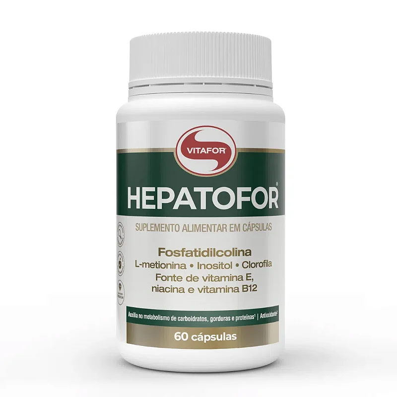 Hepatofor 1000mg | Vitafor (60 cápsulas) - NUTROFIT