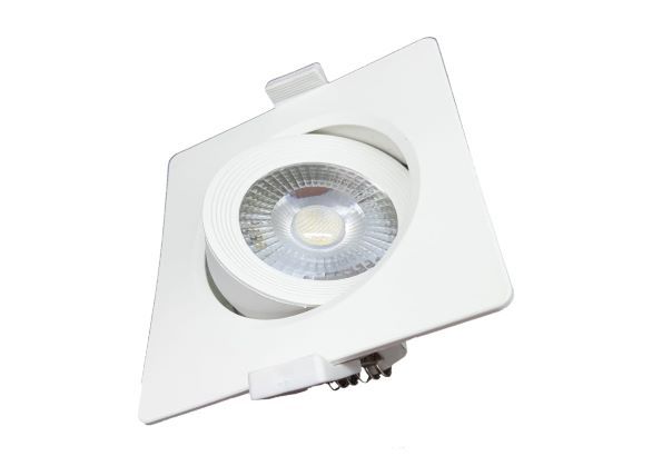 Spot Led Quadrado Embutir 7W 3000K Roya Bivolt - LED EXPRESS ...