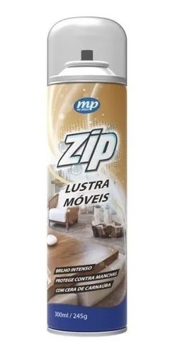 Lustra Móveis Spray 300ML Zip Clean - Brilho e Proteção Duradoura - ATM ...