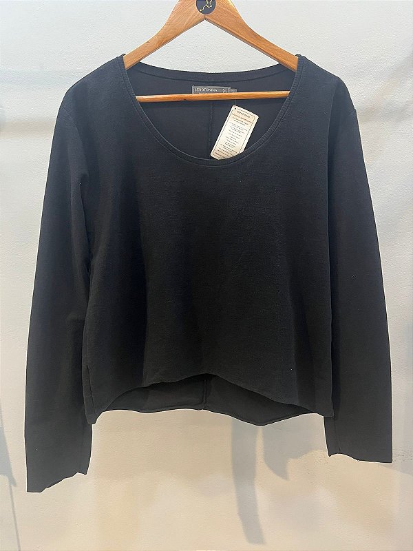 Casaco Cairo Preto - Serotonina