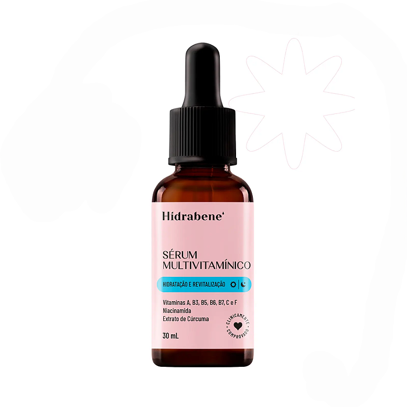 Sérum Hidratante Facial Multivitamínico 30ml - Hidrabene - Farmácia Belladona | Sua farmácia ...