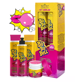 KIT CAPILAR BELL CORPUS - BABABELL TUTTI FRUTTI 2173 C/4 PÇS ...