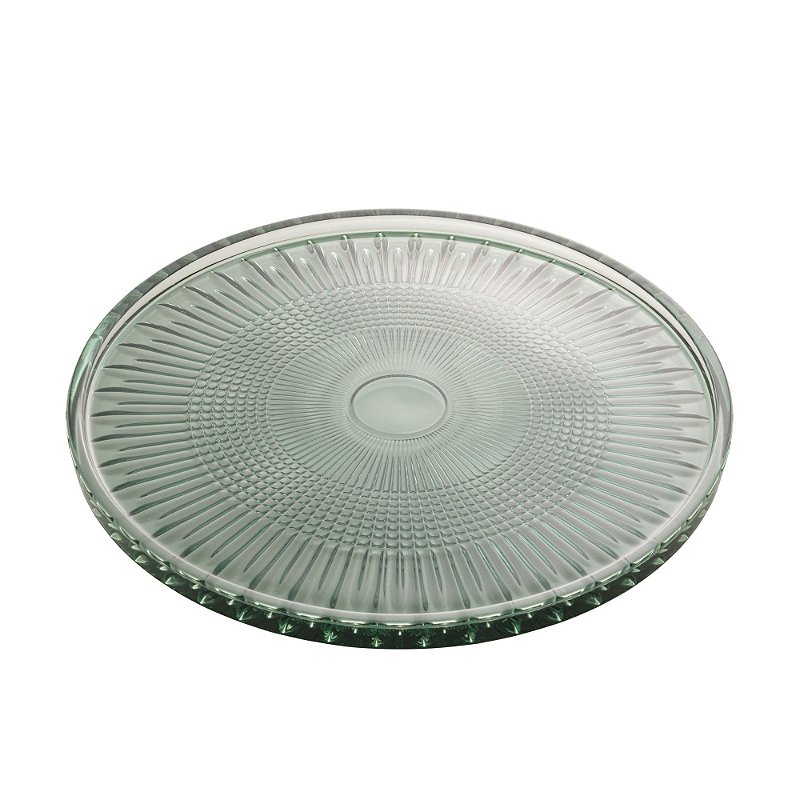 PRATO PARA BOLO CRISTAL DE CHUMBO P/SERVIR QUEEN VERDE - Raffaello ...